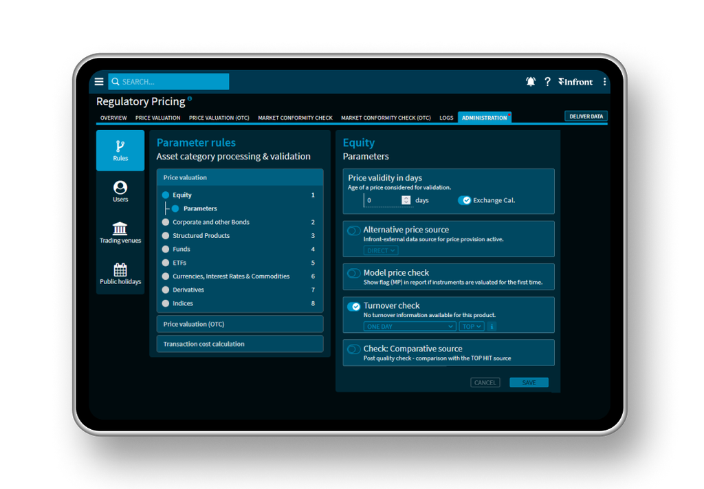 Infront Data Gateway | Your connection to global market data